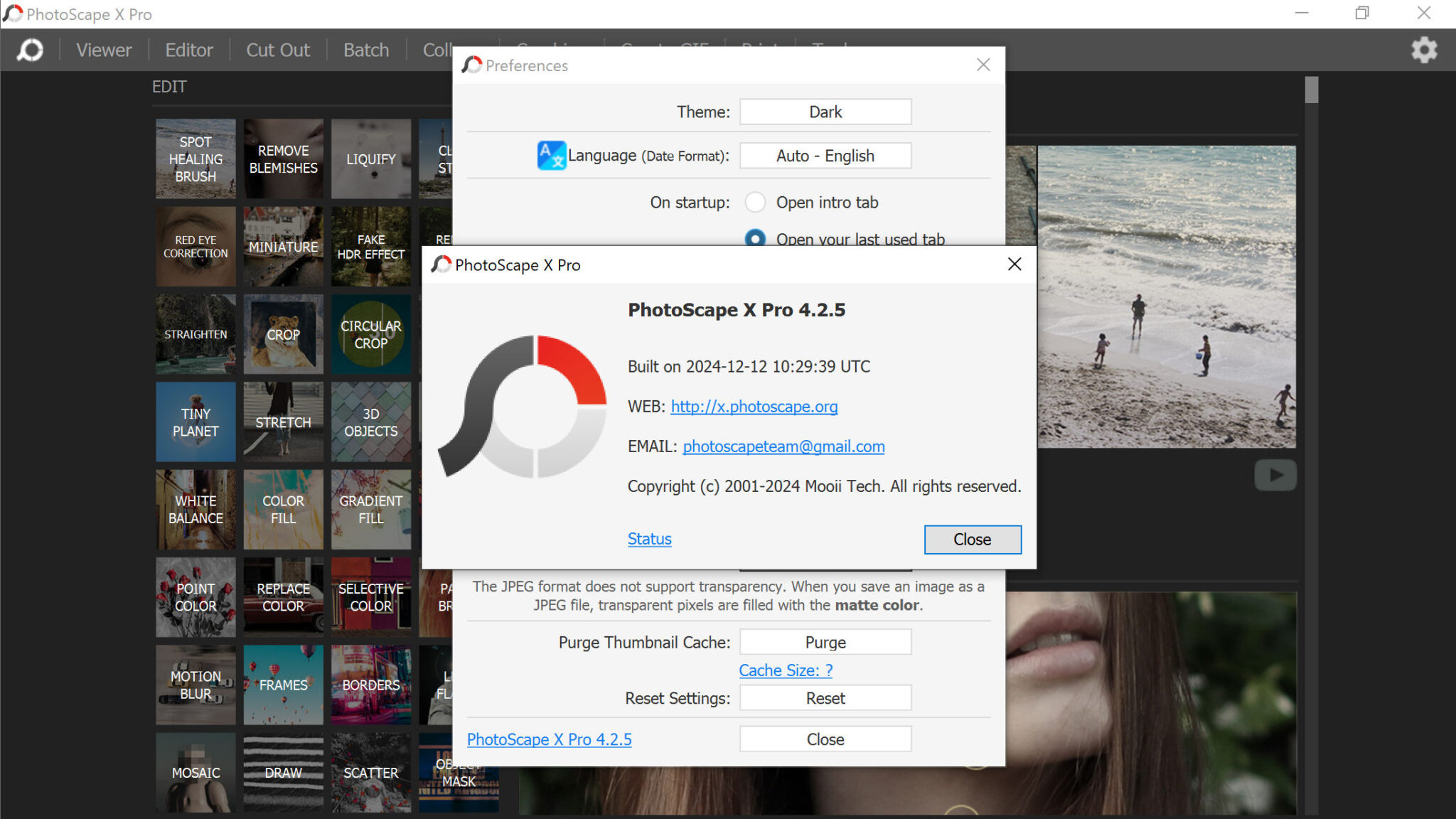 PhotoScape X Pro 4.2.5 ตัวเต็มถาวร (Windows) - โหลดฟรี